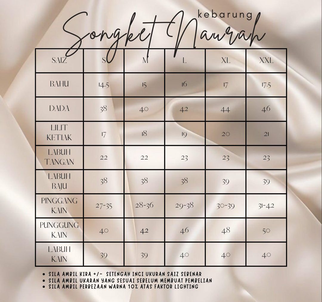 Kebarung Songket Naurah – Ai Reychs Collection